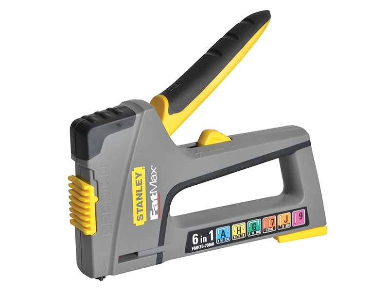 Stanley Tools 6-in1 FatMax Heavy-Duty Stapler & Nail Gun - Wickham ...