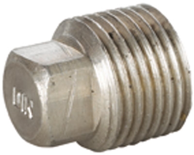 Vale® Stainless Steel Square Head Blanking Plug NPT - Wickham ...